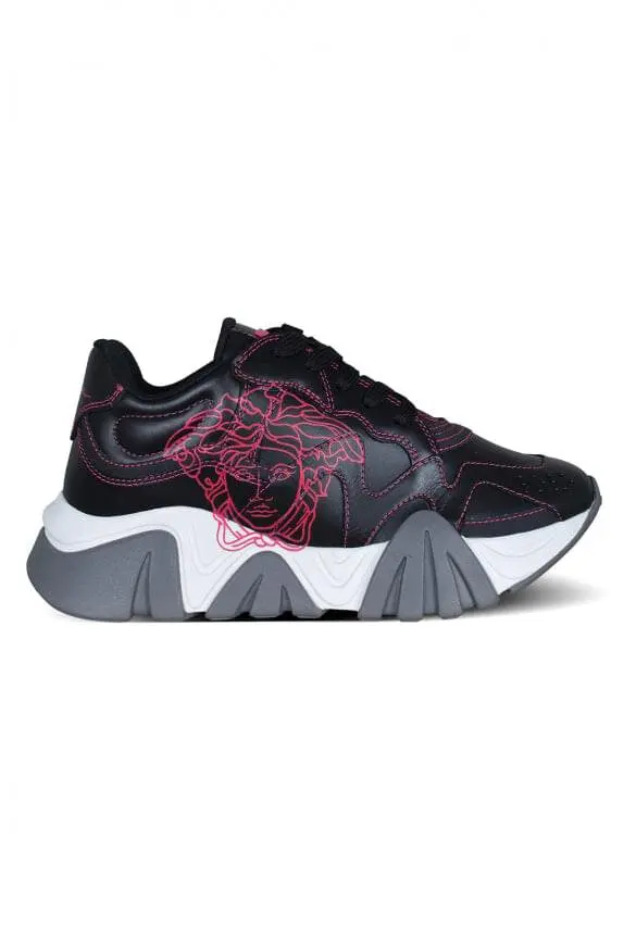 Versace Squalo Sneakers - Black