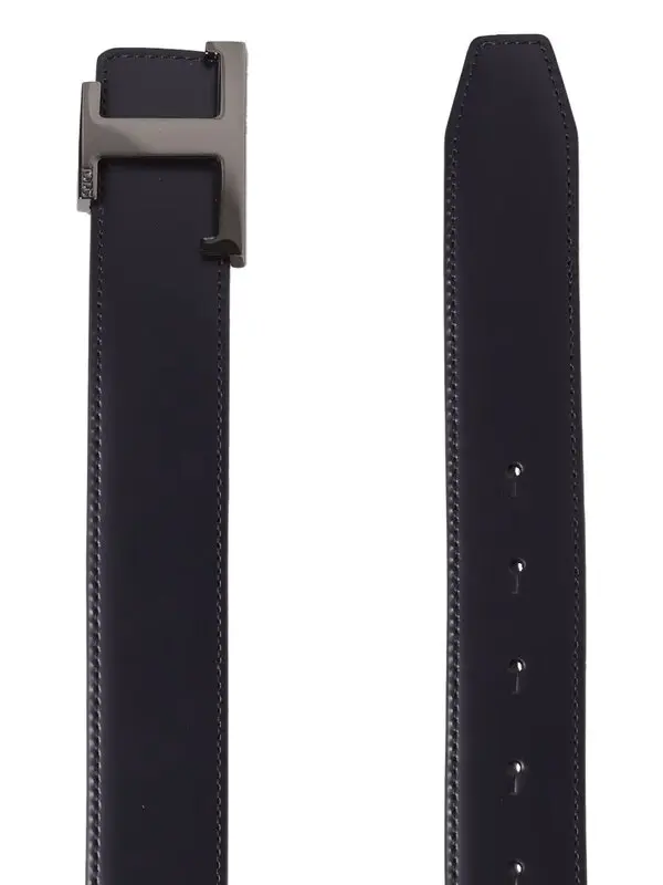TOD'S T Timeless Reversible Leather Belt