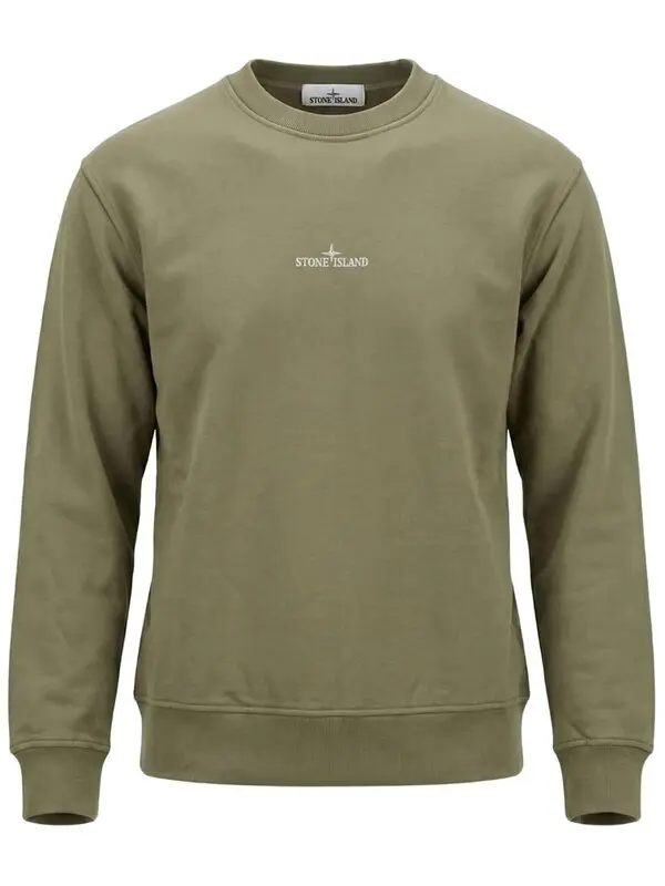 Stone Island Oversized-fit Crewneck Sweatshirt - Green