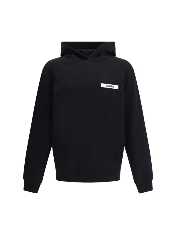 Jacquemus Hooded Sweatshirt - Black