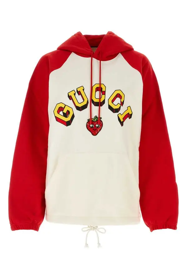 Gucci Two-tone Cotton Oversize Sweatshirt - Multicolor