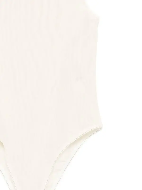 FORTE_FORTE Tulle Bodysuit - Multicolor