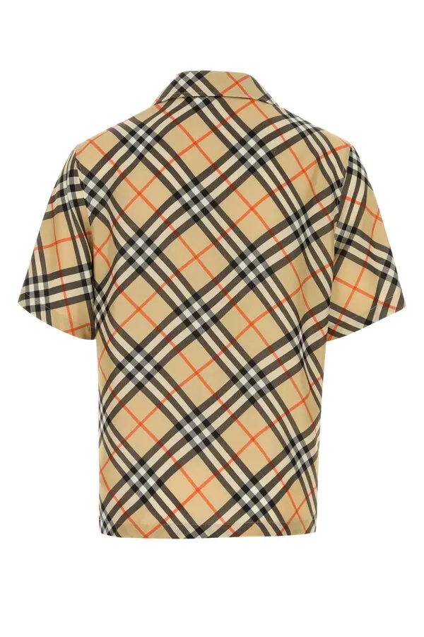 Burberry Printed Silk Shirt