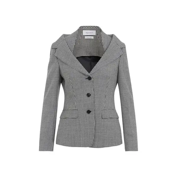 Alexander McQueen Off Shoulder Jacket Harness