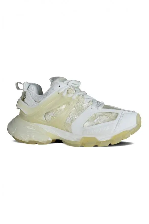 Balenciaga Track Sneakers Transparent - White