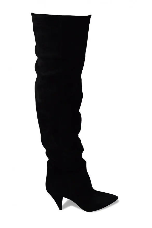 Saint Laurent Era 85 Over-the-knee Boots