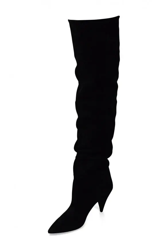 Saint Laurent Era 85 Over-the-knee Boots