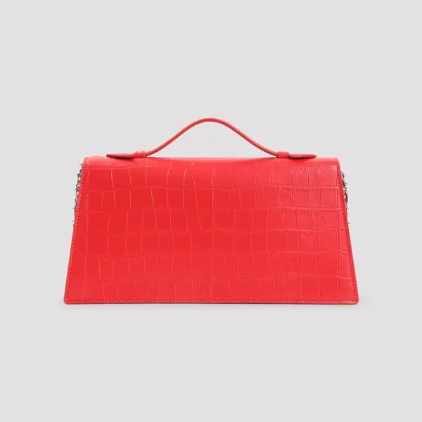 Alexander McQueen Skull Top Handle - Red