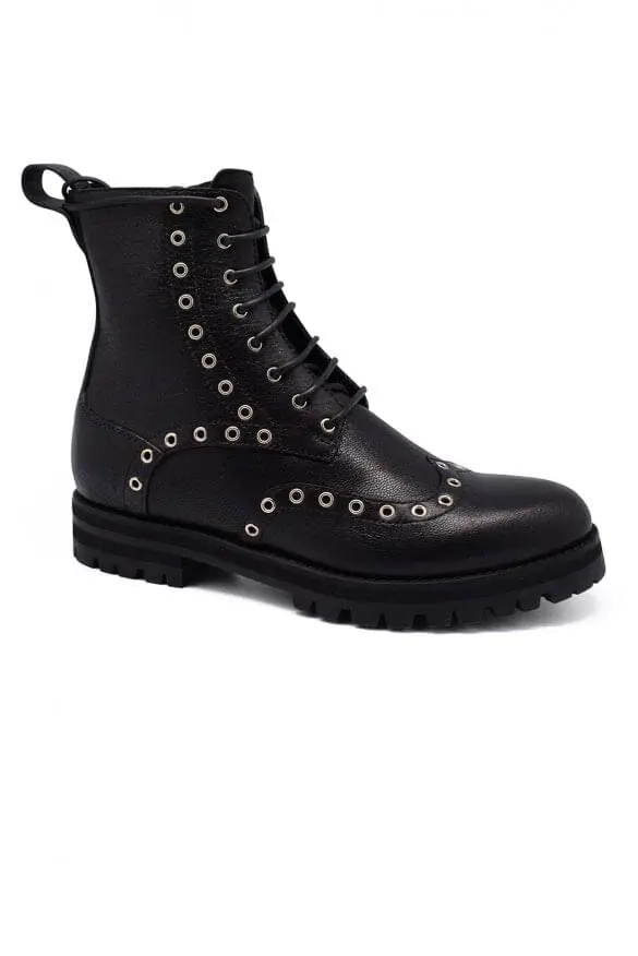 JIMMY CHOO Hannah Leather Boots