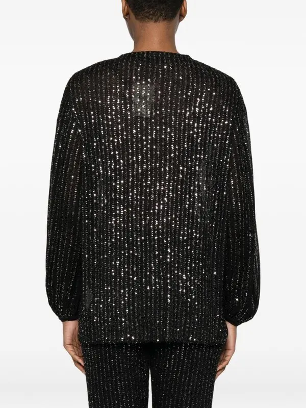 Missoni Sequin Embellished Cut-out Blouse - Multicolor