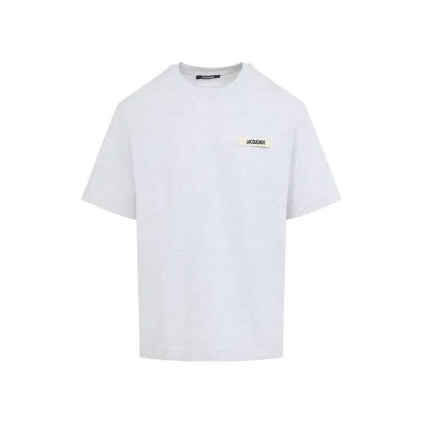 Jacquemus Le T-shirt Grosgrain T-shirt - Gray