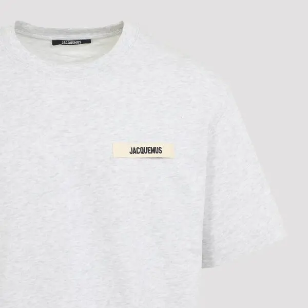 Jacquemus Le T-shirt Grosgrain T-shirt - Gray