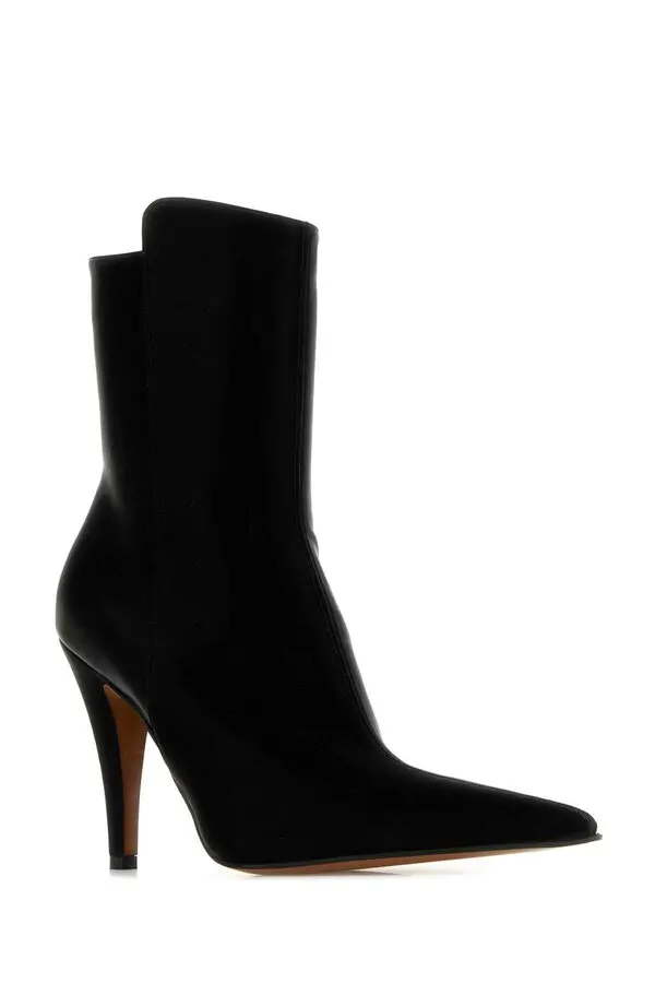 Alexander McQueen Fabric Birdee Ankle Boots