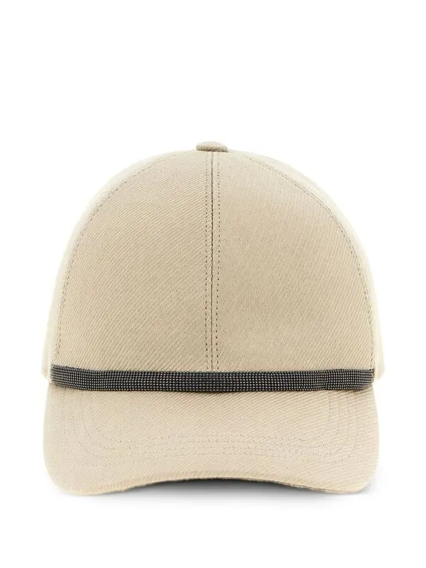 Brunello Cucinelli Embellished Baseball Hat - Multicolor