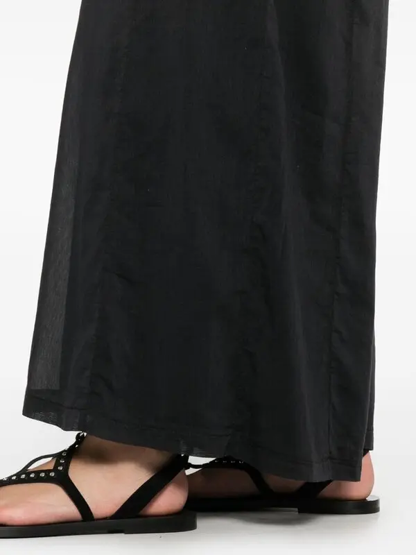 FORTE_FORTE Voile Cotton And Silk Trousers - Multicolor