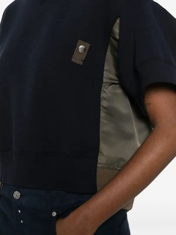 Sacai Cotton Blend Sweater