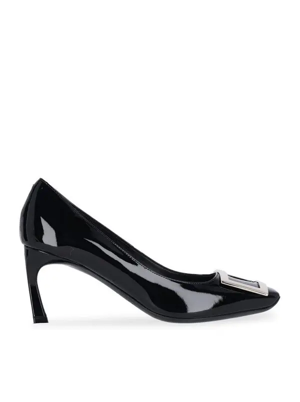 ROGER VIVIER Trumpet Necklines In Varnish - Multicolor