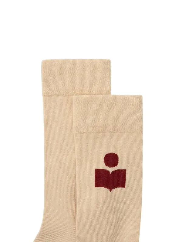 Isabel Marant Étoile Siloki Logo Socks