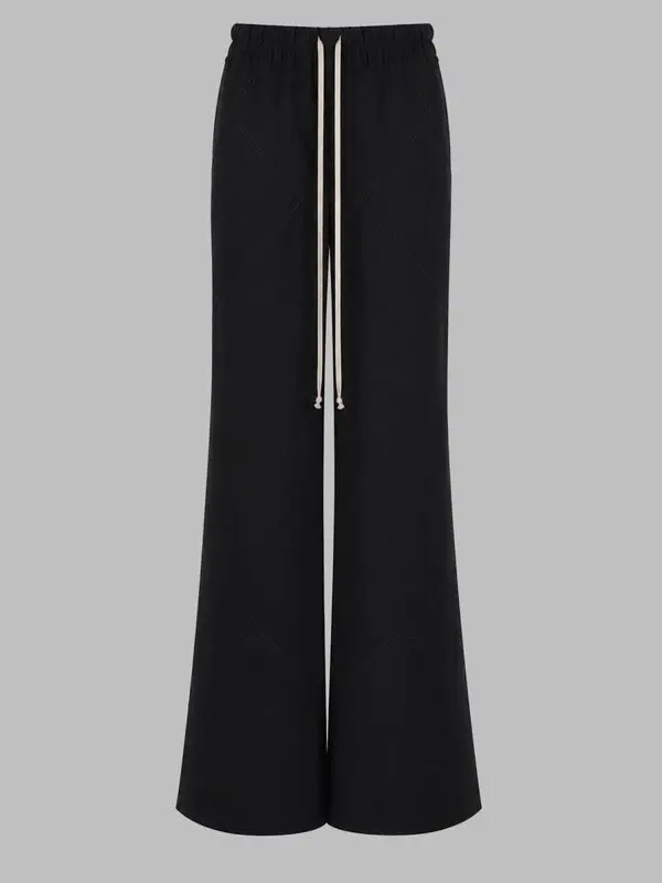 Rick Owens Viscose Blend Trousers - Black