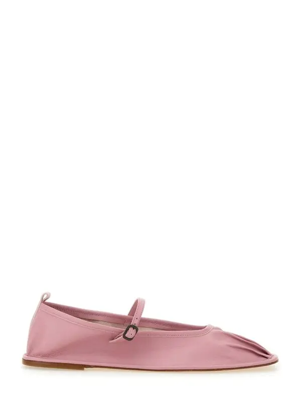 Hereu Dansa Leather Shoes - Pink