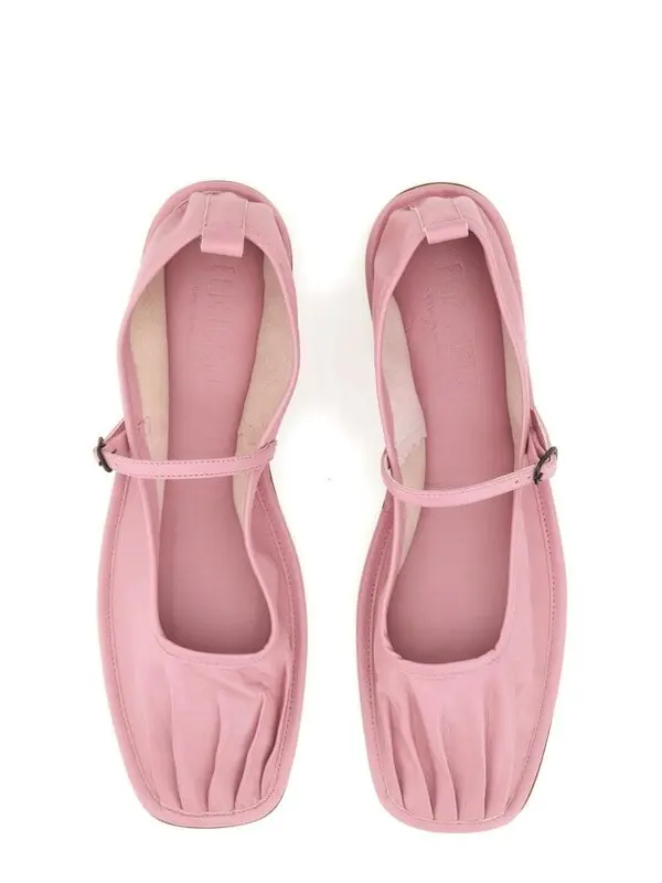 Hereu Dansa Leather Shoes - Pink