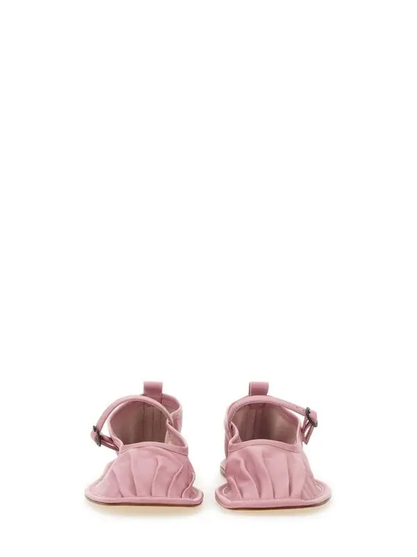 Hereu Dansa Leather Shoes - Pink