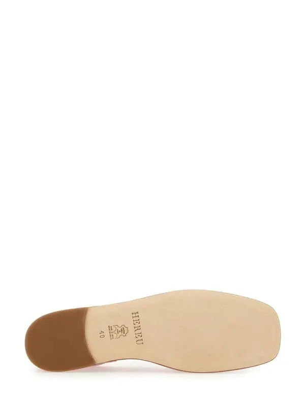 Hereu Dansa Leather Shoes - Pink