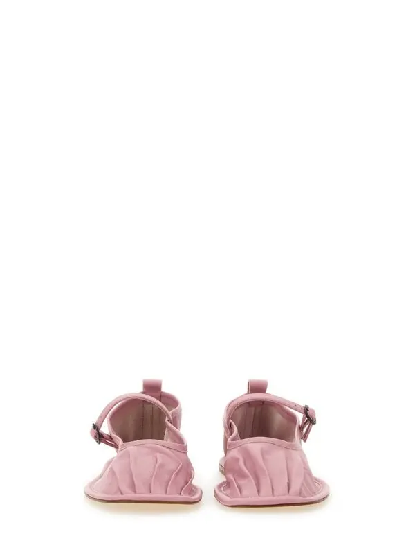 Hereu Dansa Leather Shoes - Pink