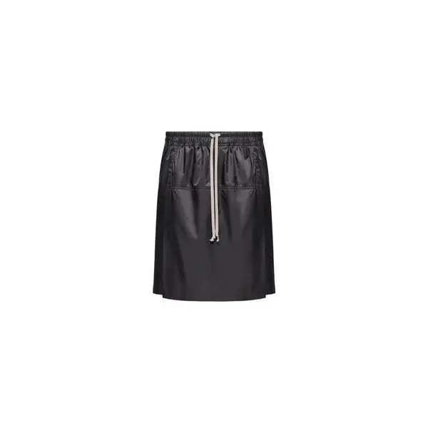Moncler Shorts Drop-crotch Shorts - Black