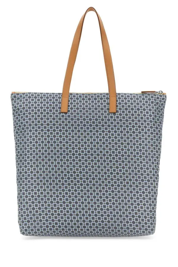 Prada Printed Re-nylon Shopping Bag