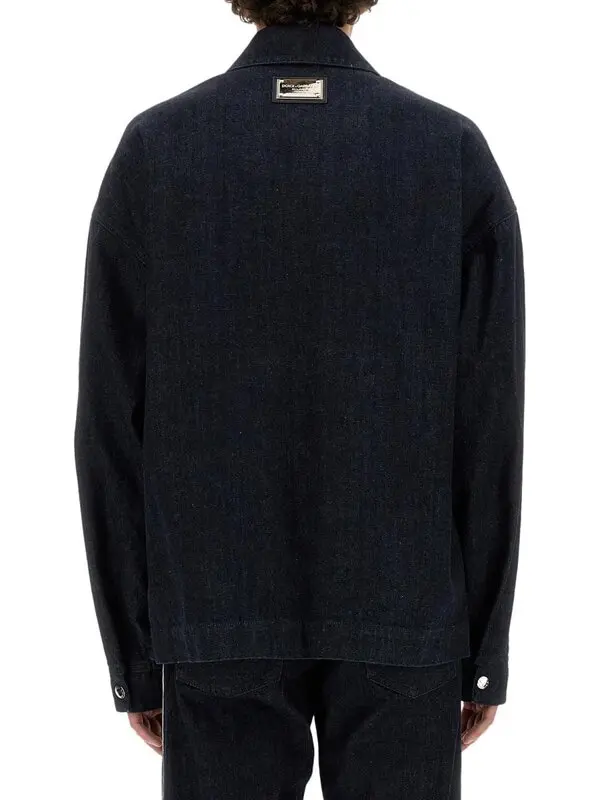 Dolce & Gabbana Selvedge Denim Blouson