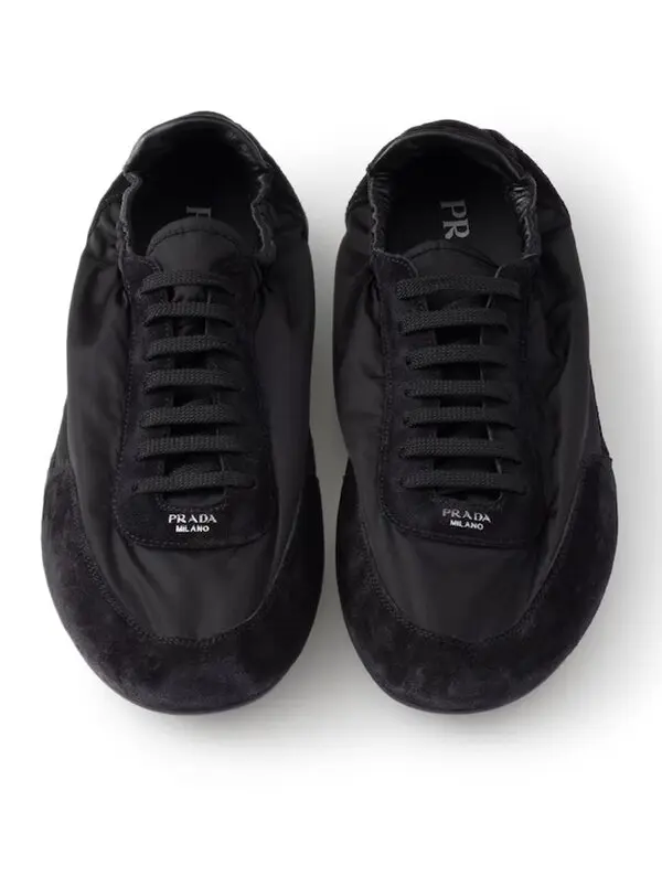 Prada Collapse Sneakers - Black