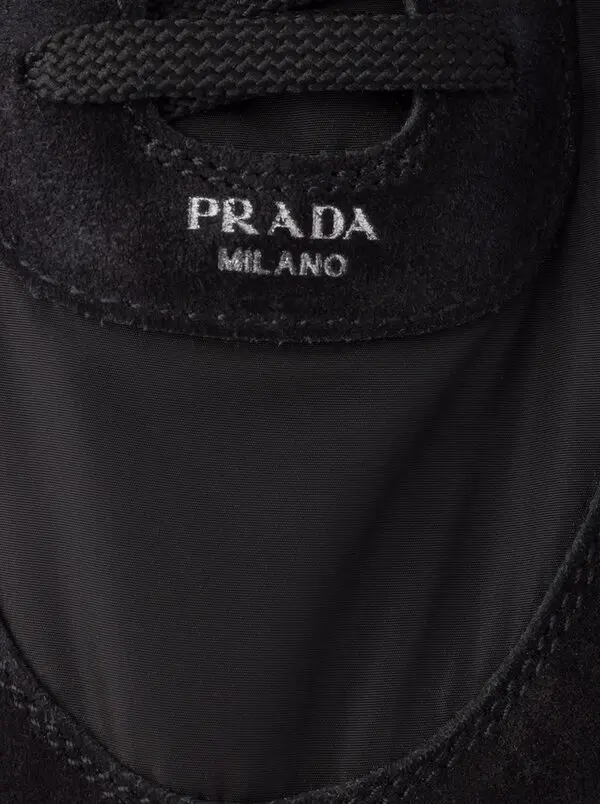 Prada Collapse Sneakers - Black