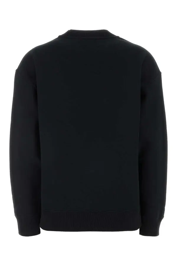 JIL SANDER Cotton Sweatshirt - Black