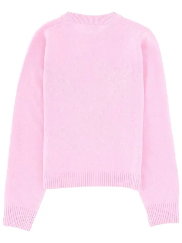 GANNI Wool Jersey - Pink