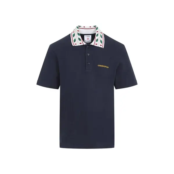 Casablanca Laurel Piqué Polo
