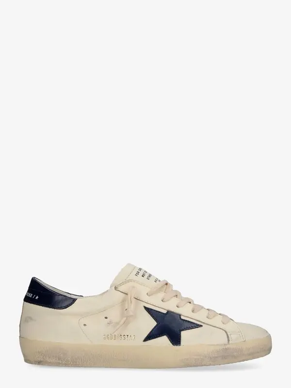 GOLDEN GOOSE Super Star Leather Sneakers - Multicolor