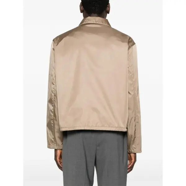 Prada Neutrals Jackets Lightweight Jackets