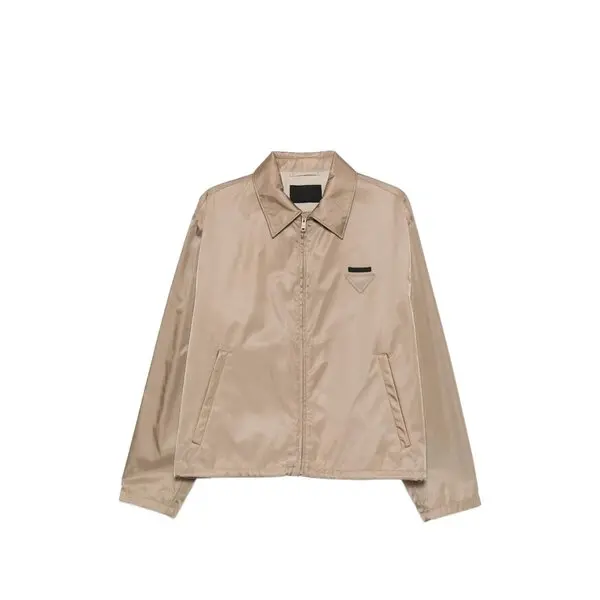 Prada Re-nylon Zip Up Blouson Jacket