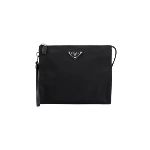 Prada Polyamide Pouch - Black