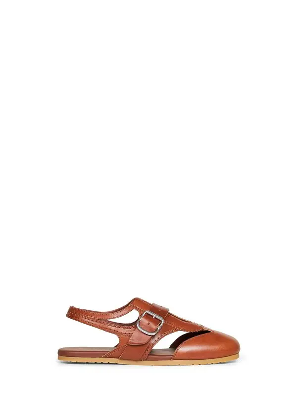 Dries Van Noten Calf Leather Flat Spider-like Sandals - Multicolor
