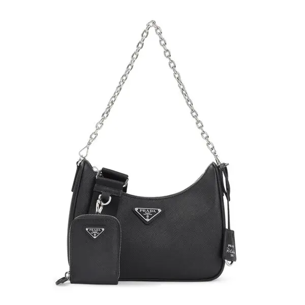 Prada Bandoliera Shoulder Bag - Black