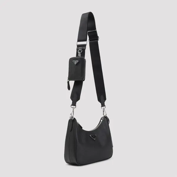 Prada Bandoliera Shoulder Bag - Black