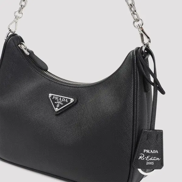 Prada Bandoliera Shoulder Bag - Black