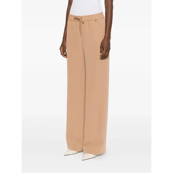 Herno Neutrals Trousers Palazzo Pants - Cream