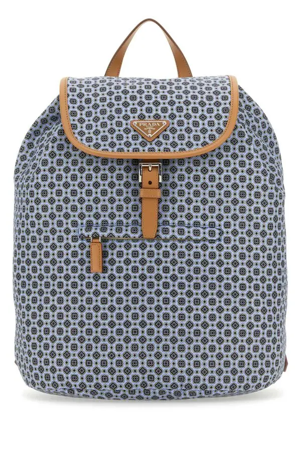 Prada Printed Re-nylon Backpack