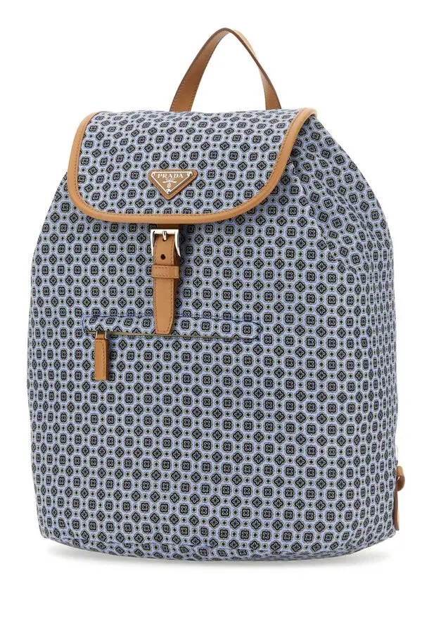 Prada Printed Re-nylon Backpack