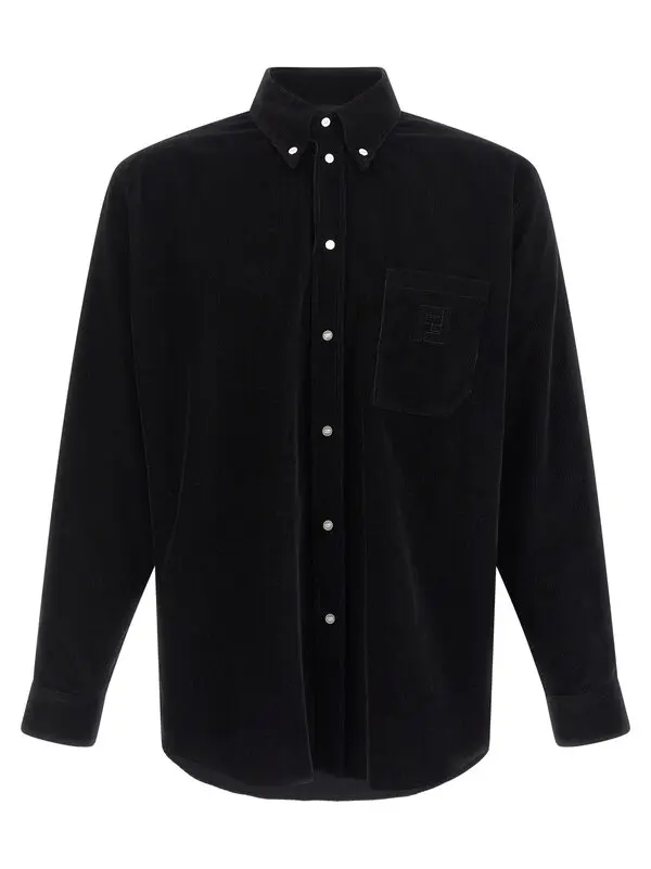 Fendi Corduroy Shirt - Black