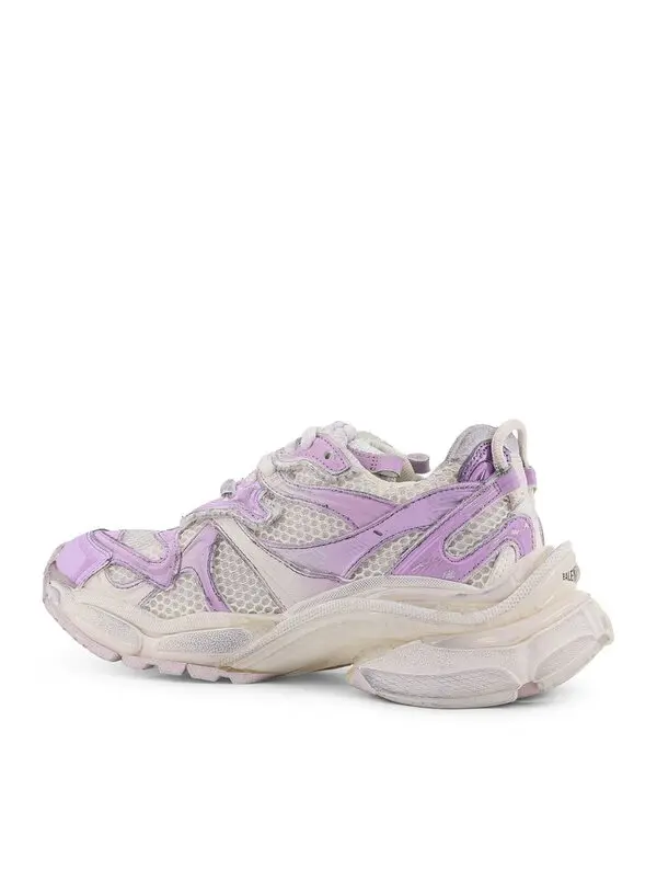 Balenciaga Runner 2 Sneakers In Nylon And Mesh - Multicolor
