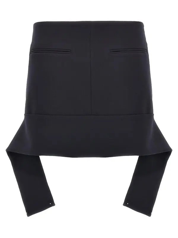 COURREGES Reversed Belt Mini' Skirt